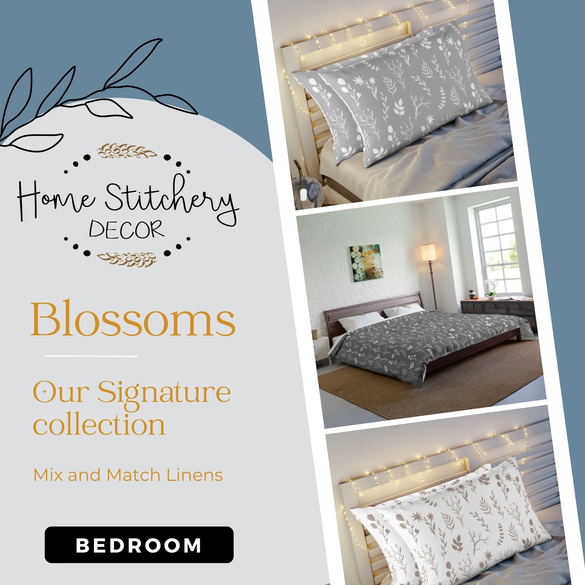 SHOP ~ Bedrooom Blossoms – Page 2 – Home Stitchery Decor