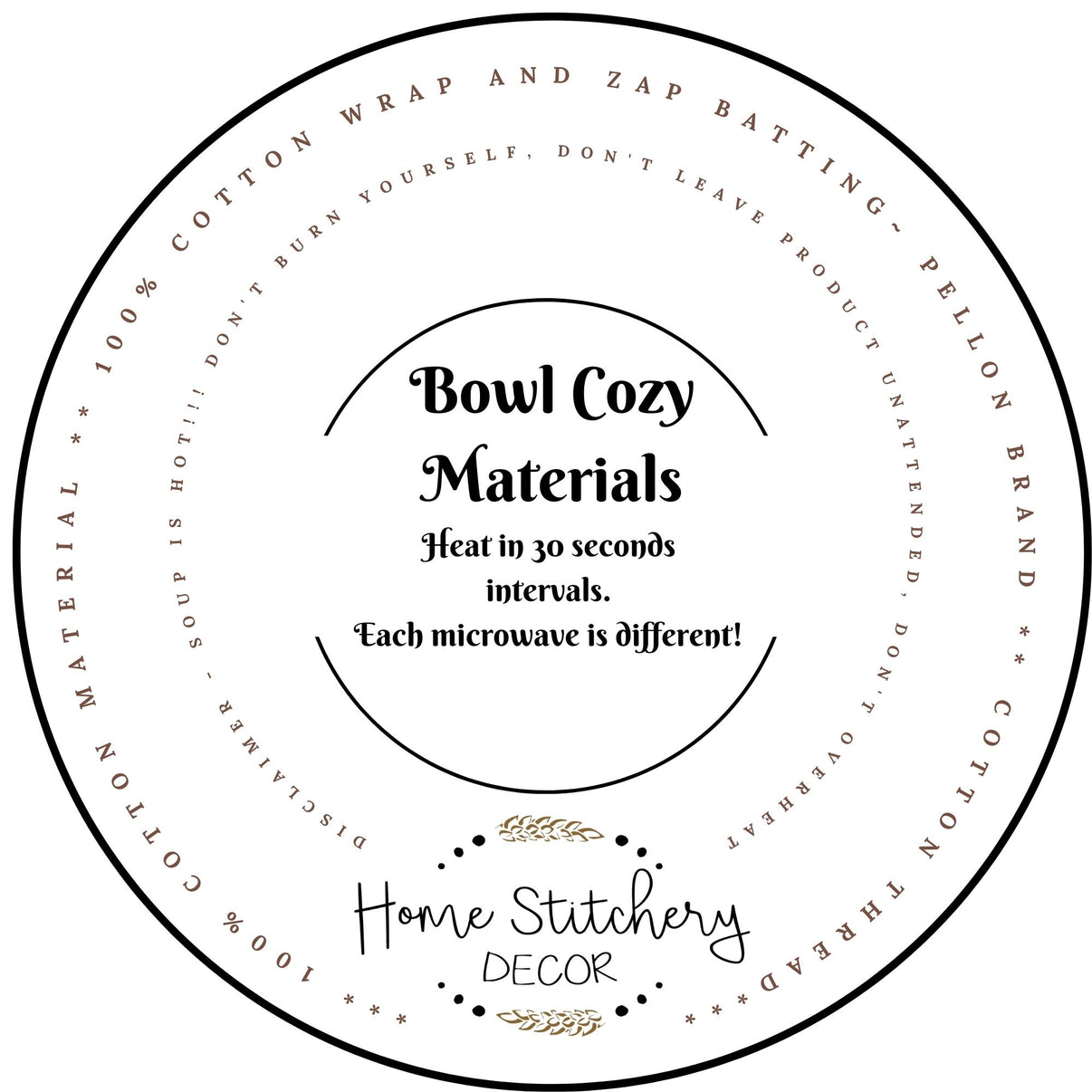 Mandala Boho Kitchen Soup Bowl Cozy - Reversible Microwave Bowl Hug 10 ...