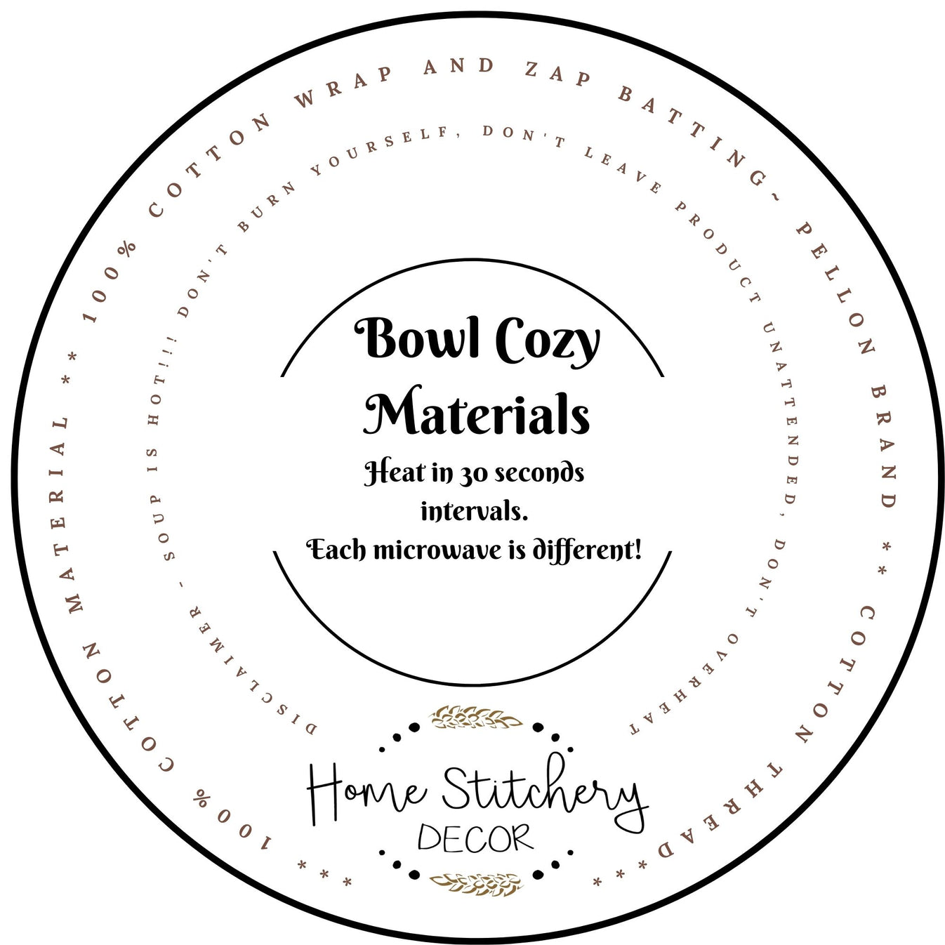Mandala Boho Kitchen Soup Bowl Cozy - Reversible Microwave Bowl Hug 10 ...