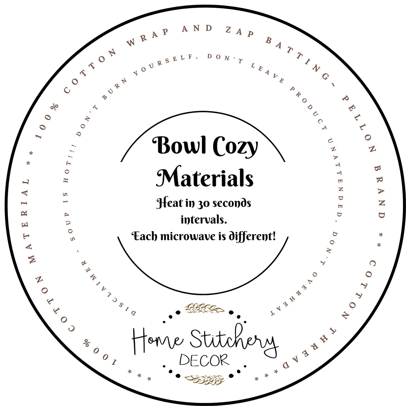 Mandala Boho Kitchen Soup Bowl Cozy - Reversible Microwave Bowl Hug 10 ...