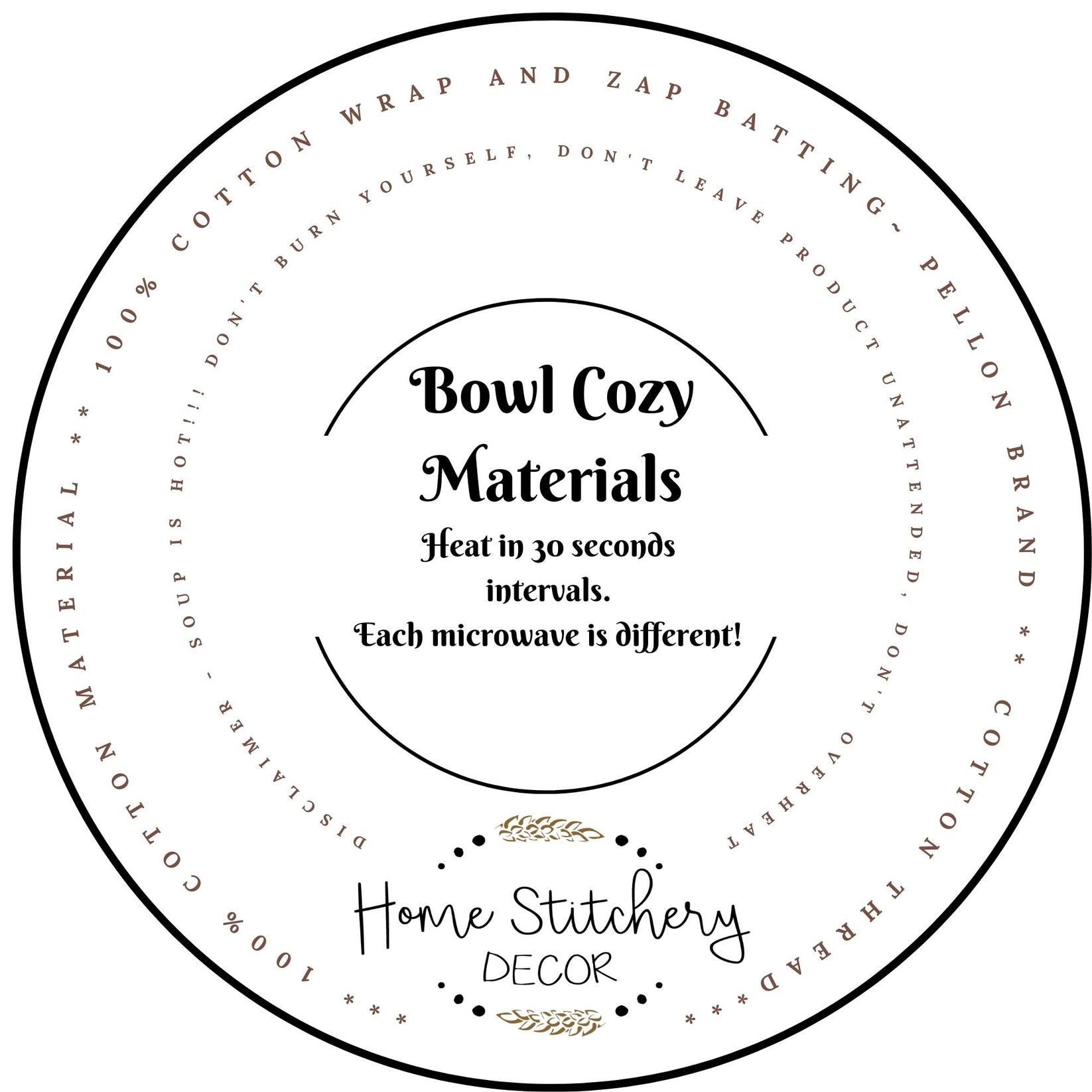 Mandala Boho Kitchen Soup Bowl Cozy - Reversible Microwave Bowl Hug 10 ...