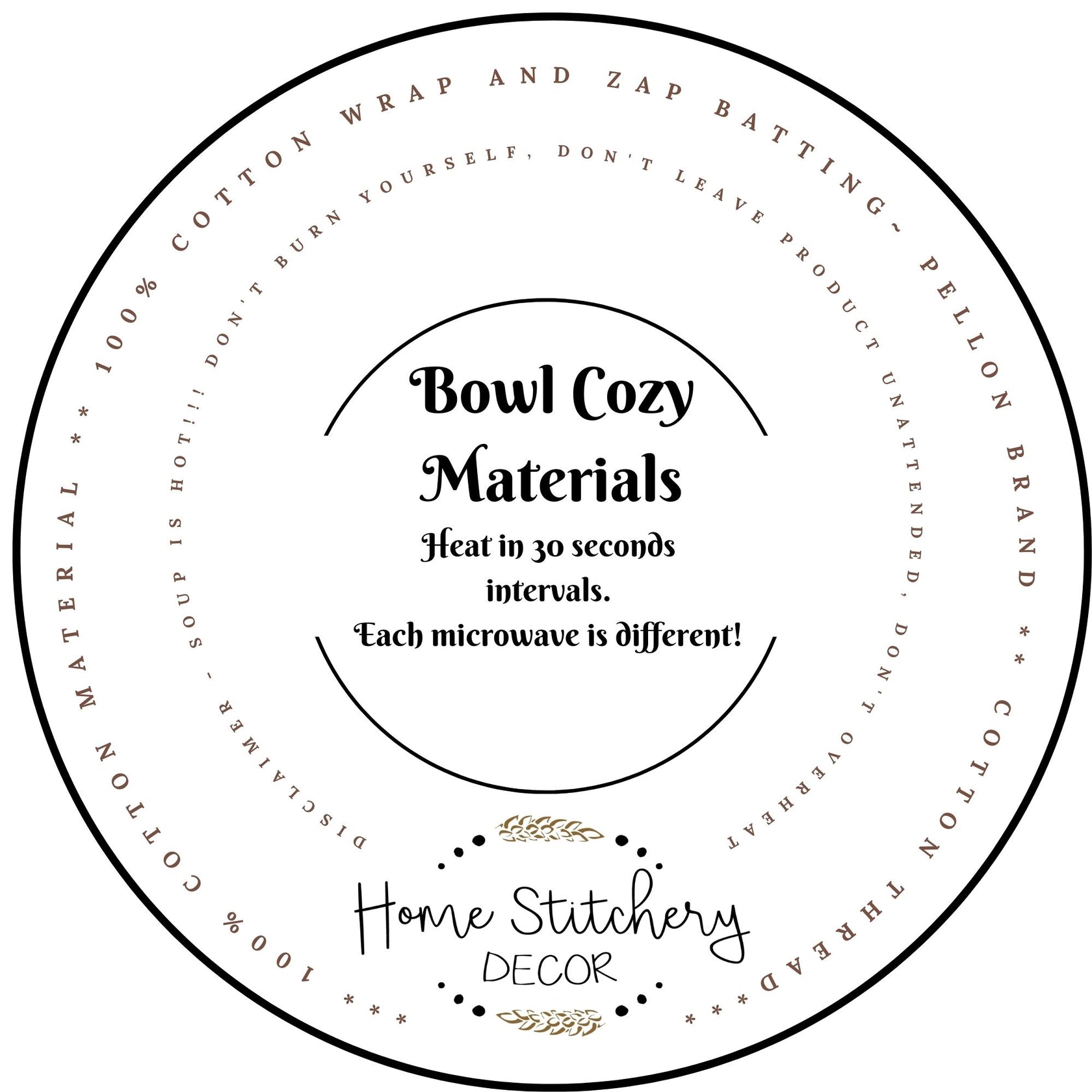 Mandala Boho Kitchen Soup Bowl Cozy - Reversible Microwave Bowl Hug 10 ...