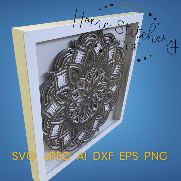 Mandala SVG Files for Cricut and Silhouette | Intricate Mandala Cut Fi – Home Stitchery Decor