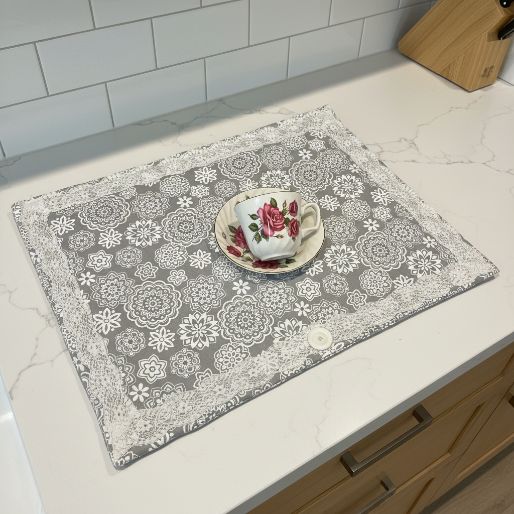 SHOP ~ Dish Drying Mats – Home Stitchery Decor